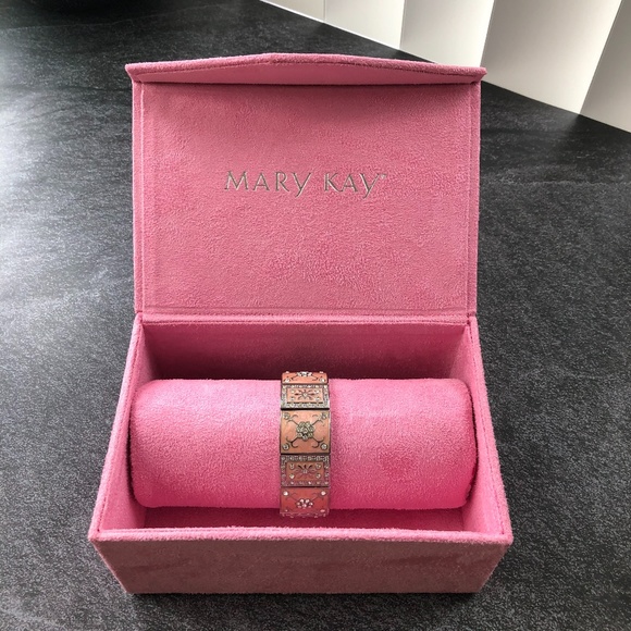 Mary Kay | Jewelry | Mary Kay Pink Jewelry Box With Bracelet | Poshmark